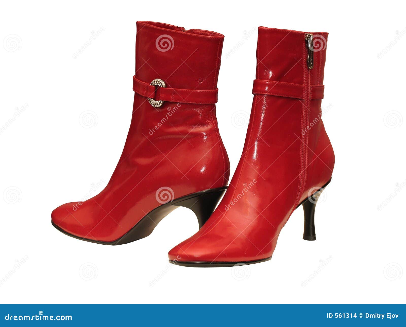 Red female shoes stock photo. Image of details, footwear - 561314