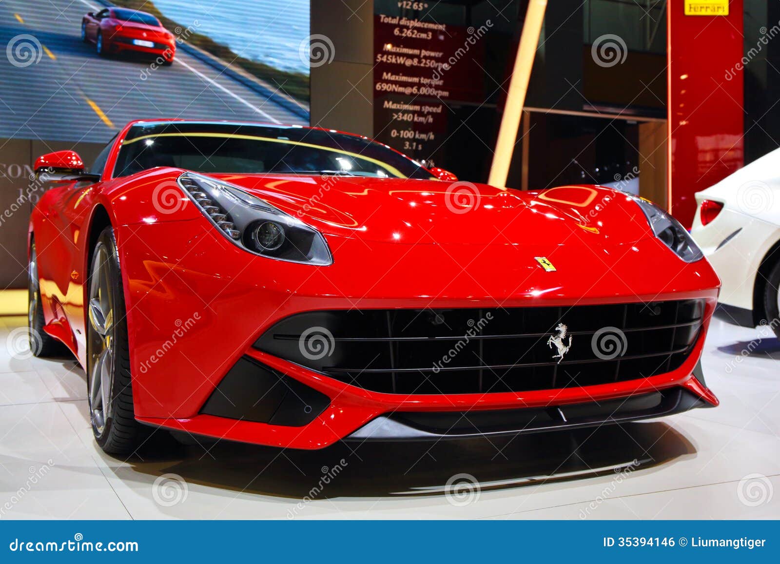 Red Ferrari editorial photo. Image of auto, ferrari, racing - 35394146