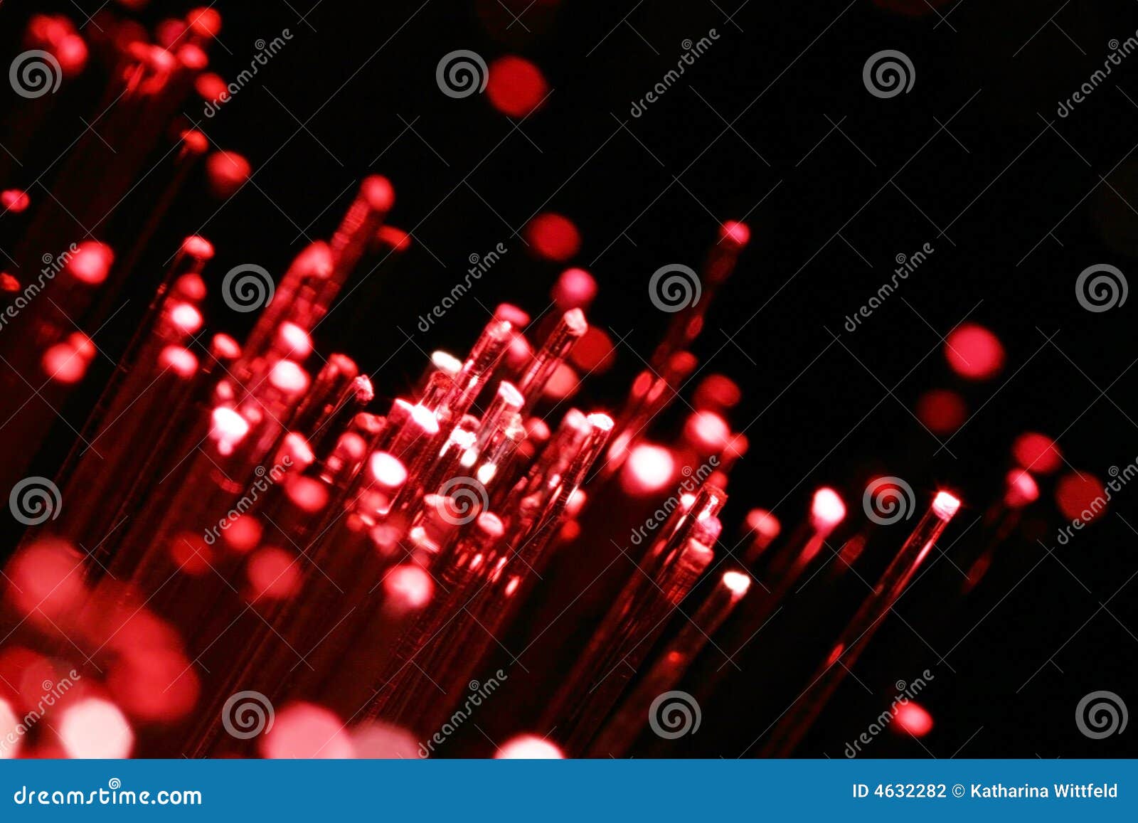 Red fiber lights stock photo. Image of fiber, technology - 4632282