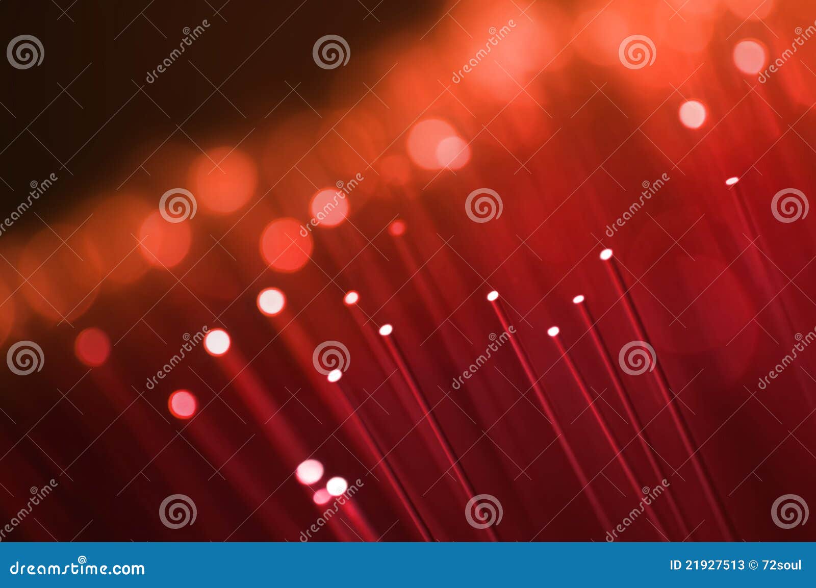 Red Fiber Optic Background. Stock Image - Image of abstract, concept ...