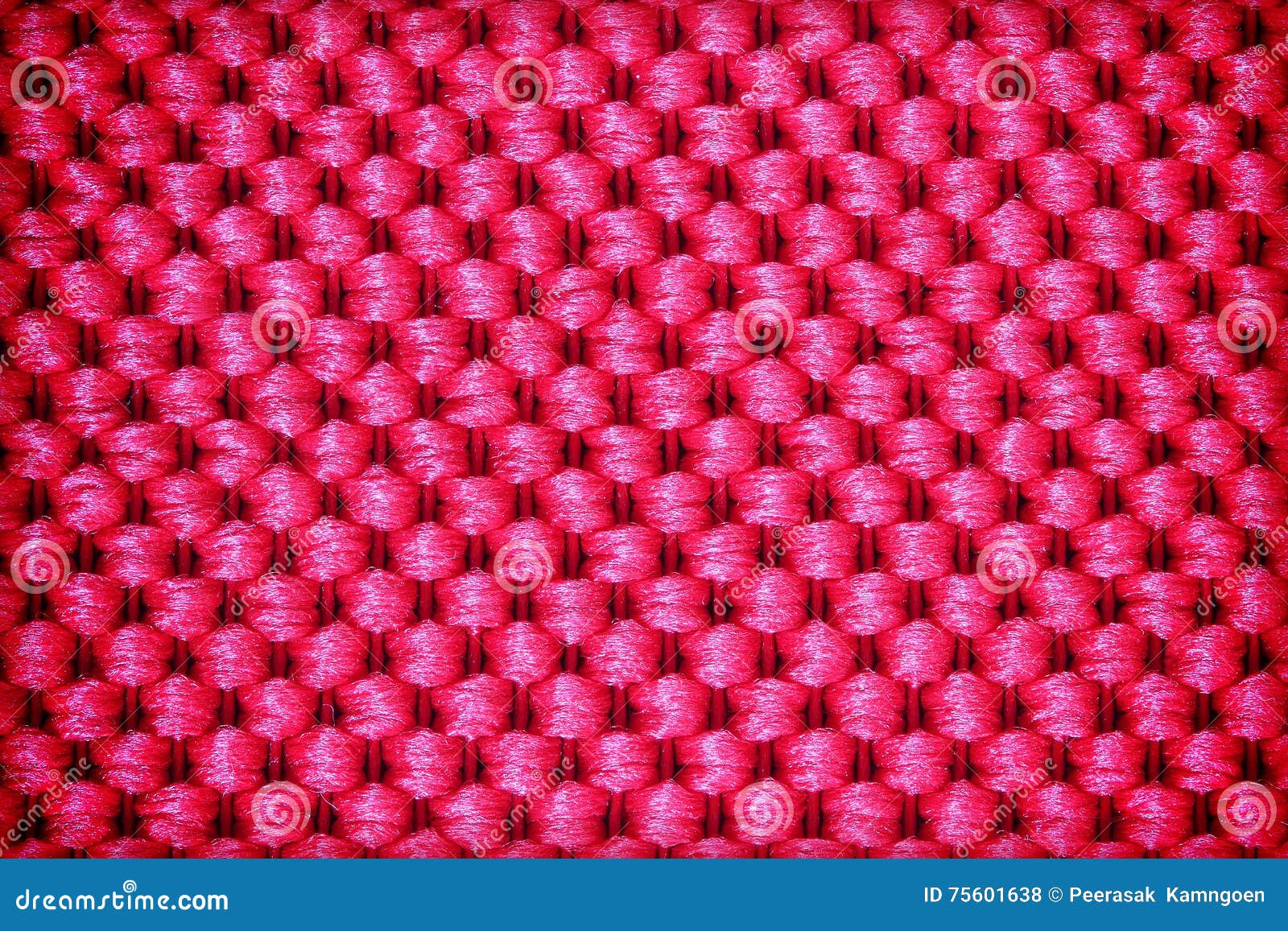 The Red Fiber Textile Background or Texture. Stock Photo - Image of ...