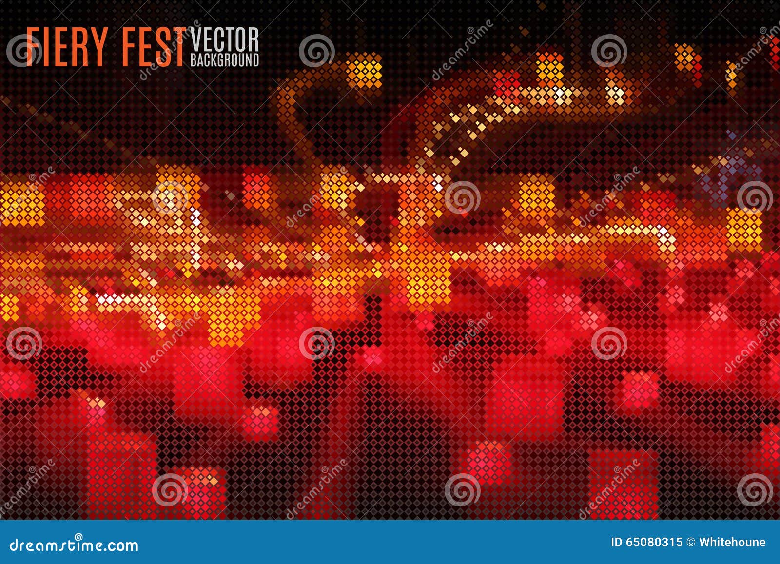 Red fiery background stock vector. Illustration of festive - 65080315