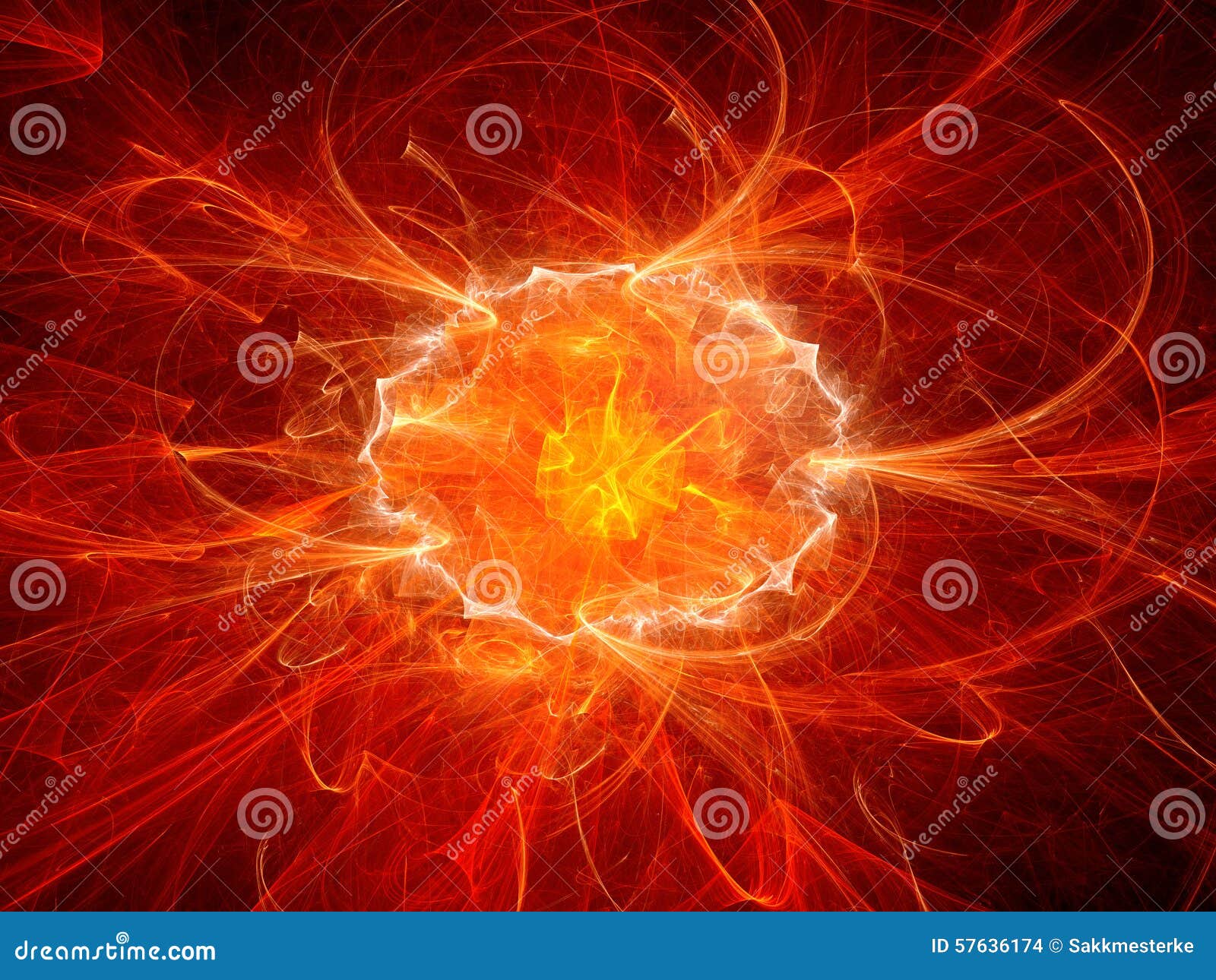 Fiery Explosion Busting Icon, Cartoon Style Vector Illustration ...