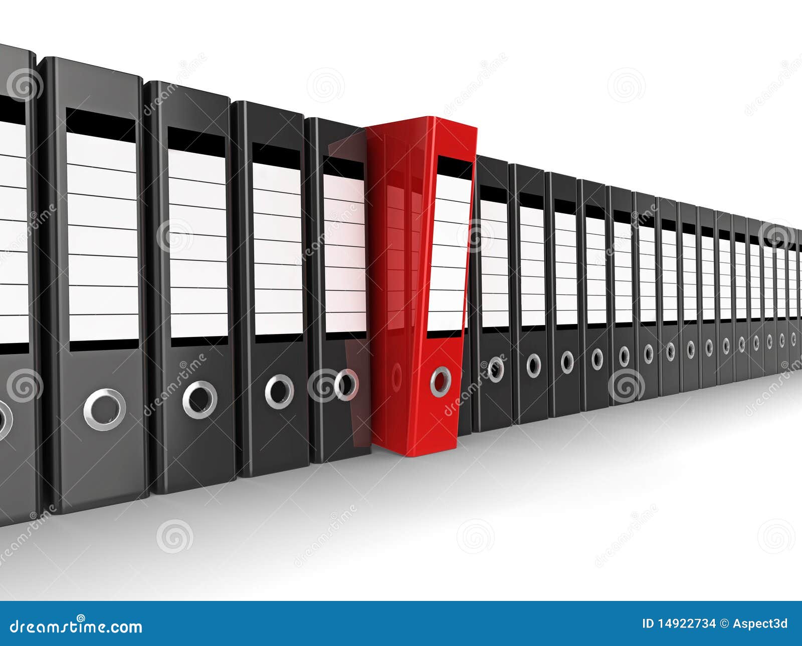 Red file stock illustration. Illustration of accounts - 14922734