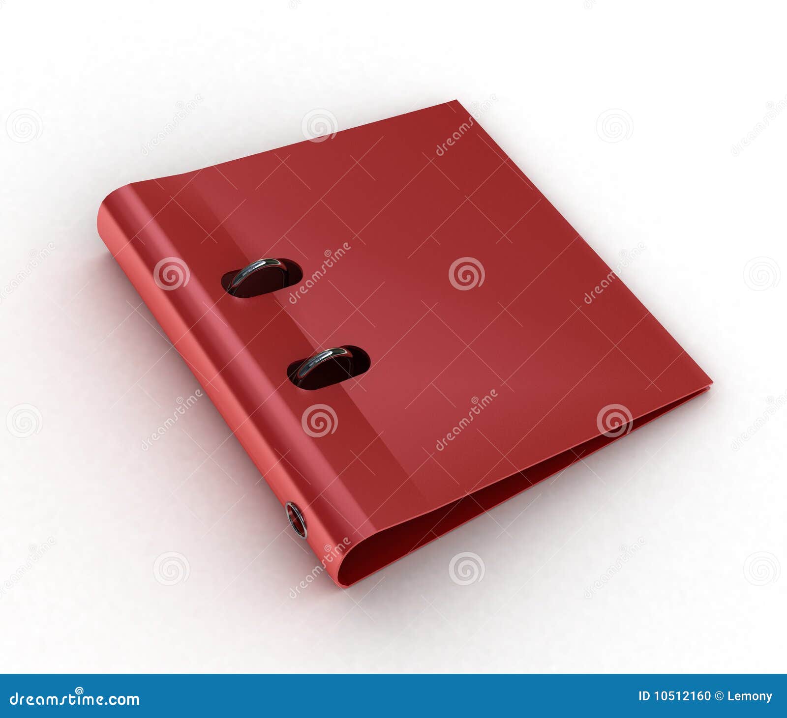 Red file , binder stock illustration. Illustration of data - 10512160