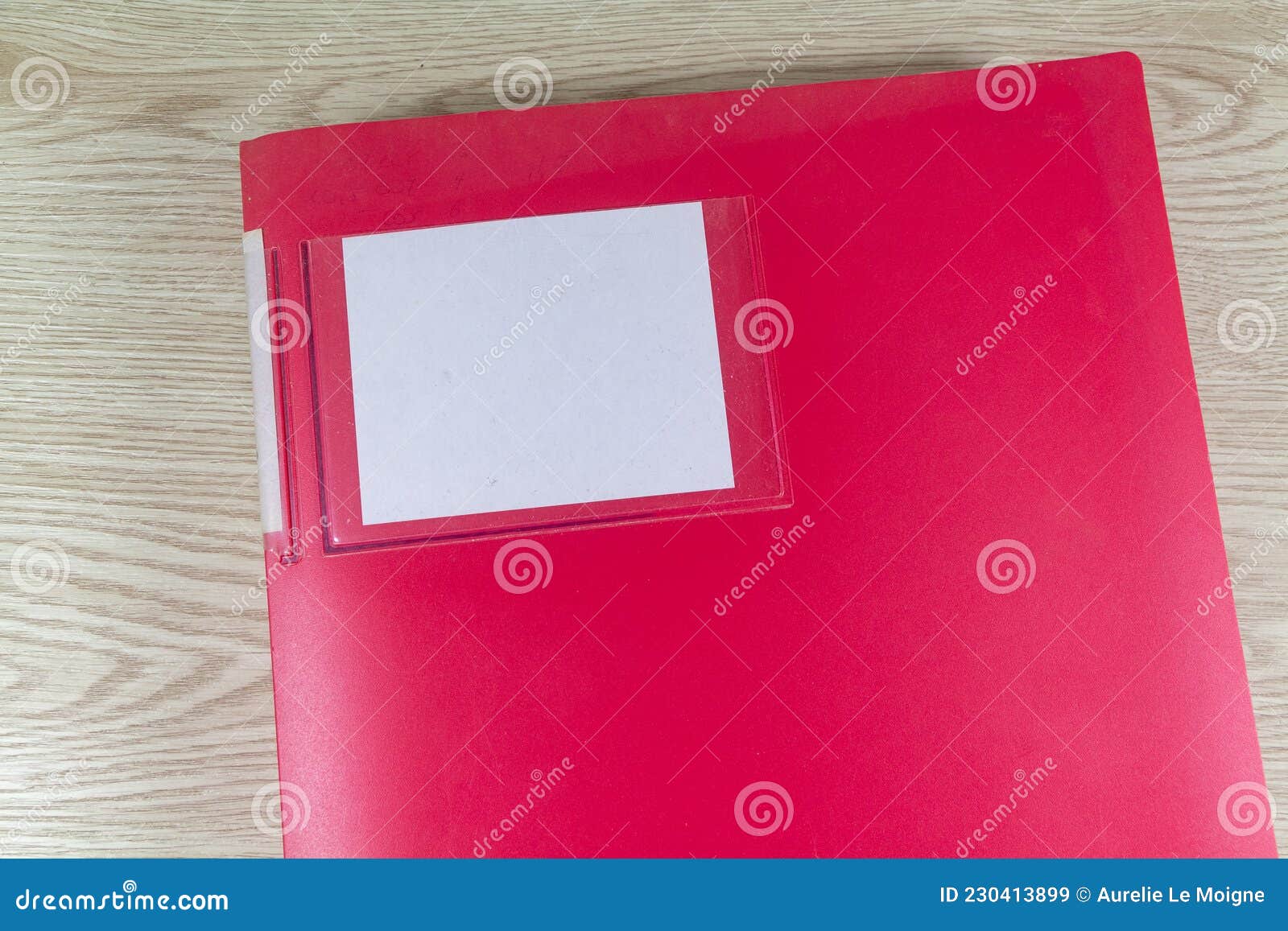 Red file on a desk stock image. Image of organize, information - 230413899