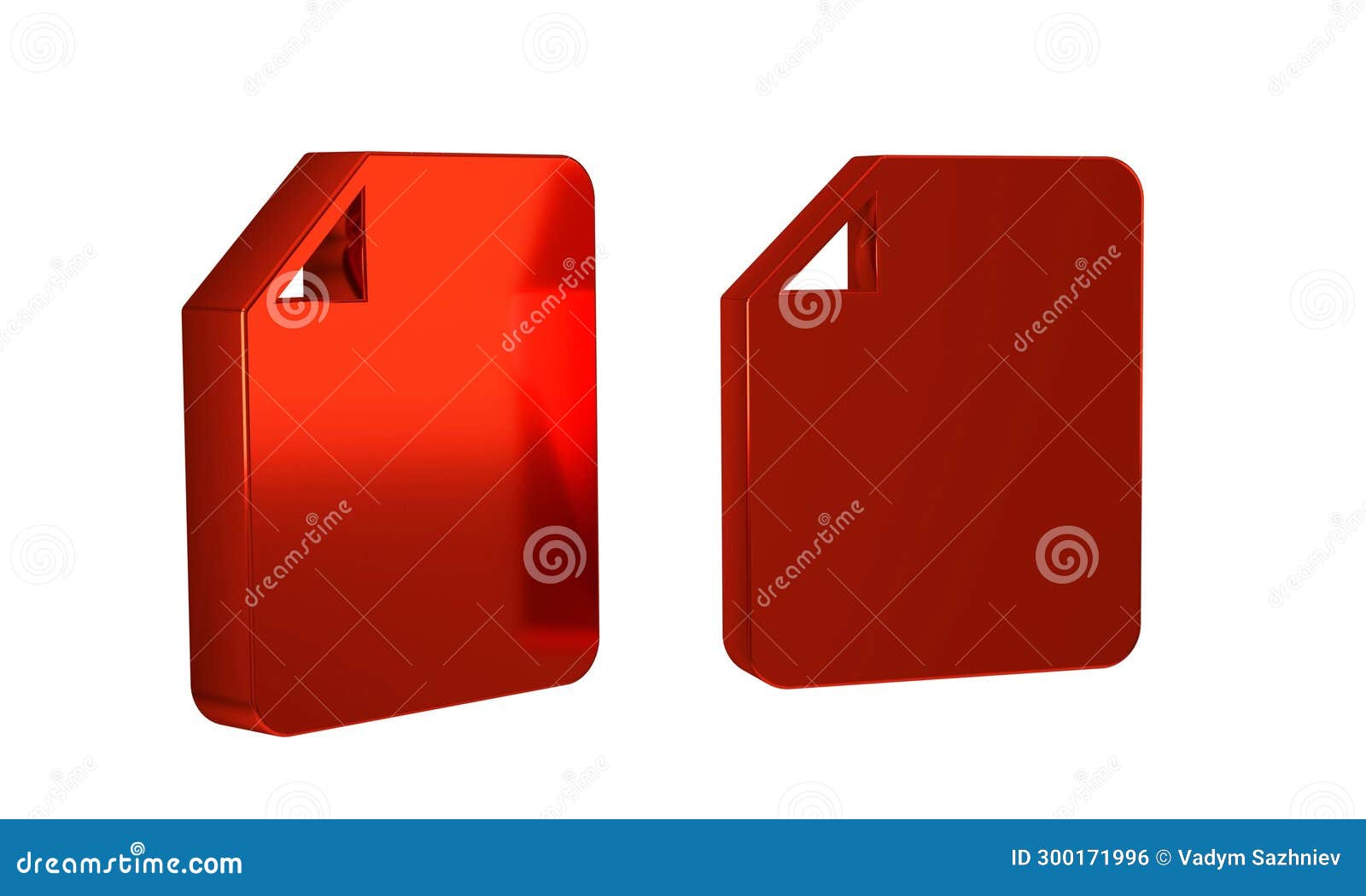 Red File Document Icon Isolated on Transparent Background. Checklist ...
