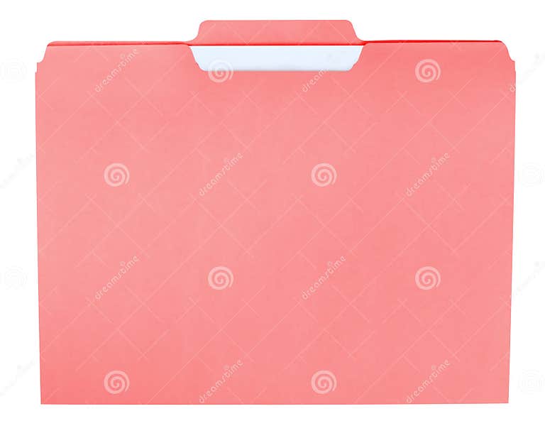 Red File Folder stock photo. Image of manilla, colorful - 94825462