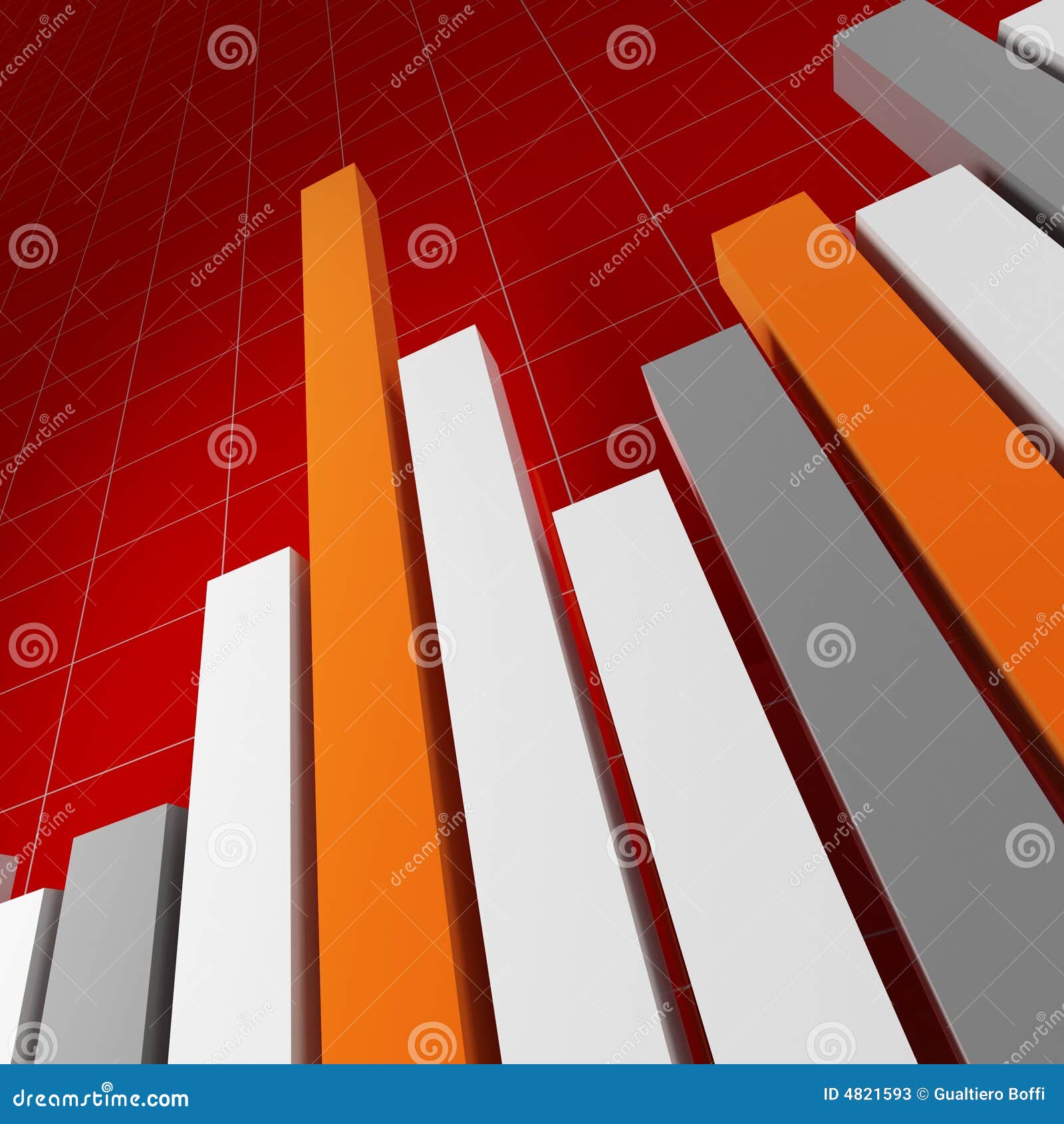 Red Financial Stat Background Stock Illustration - Illustration of ...