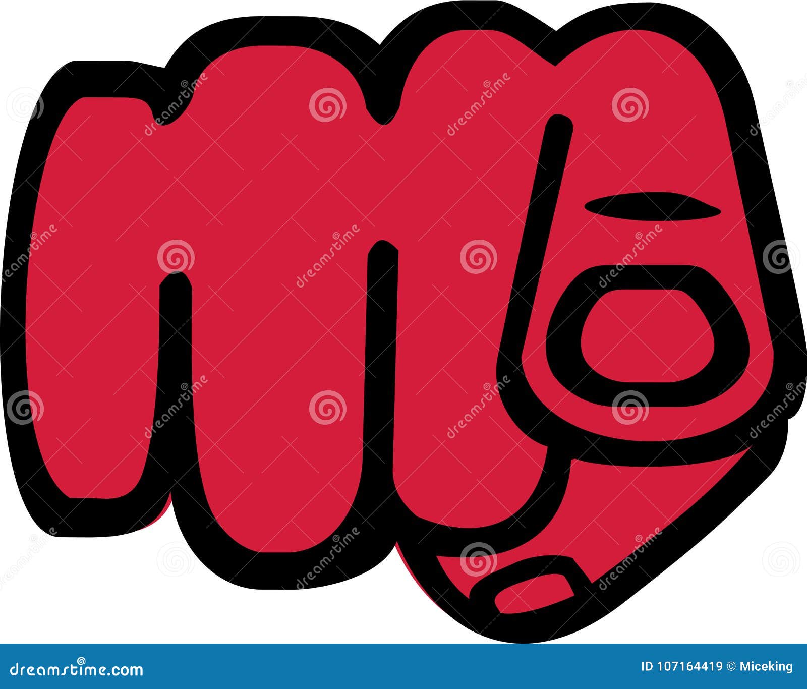 Red finger pointing at you stock vector. Illustration of index - 107164419