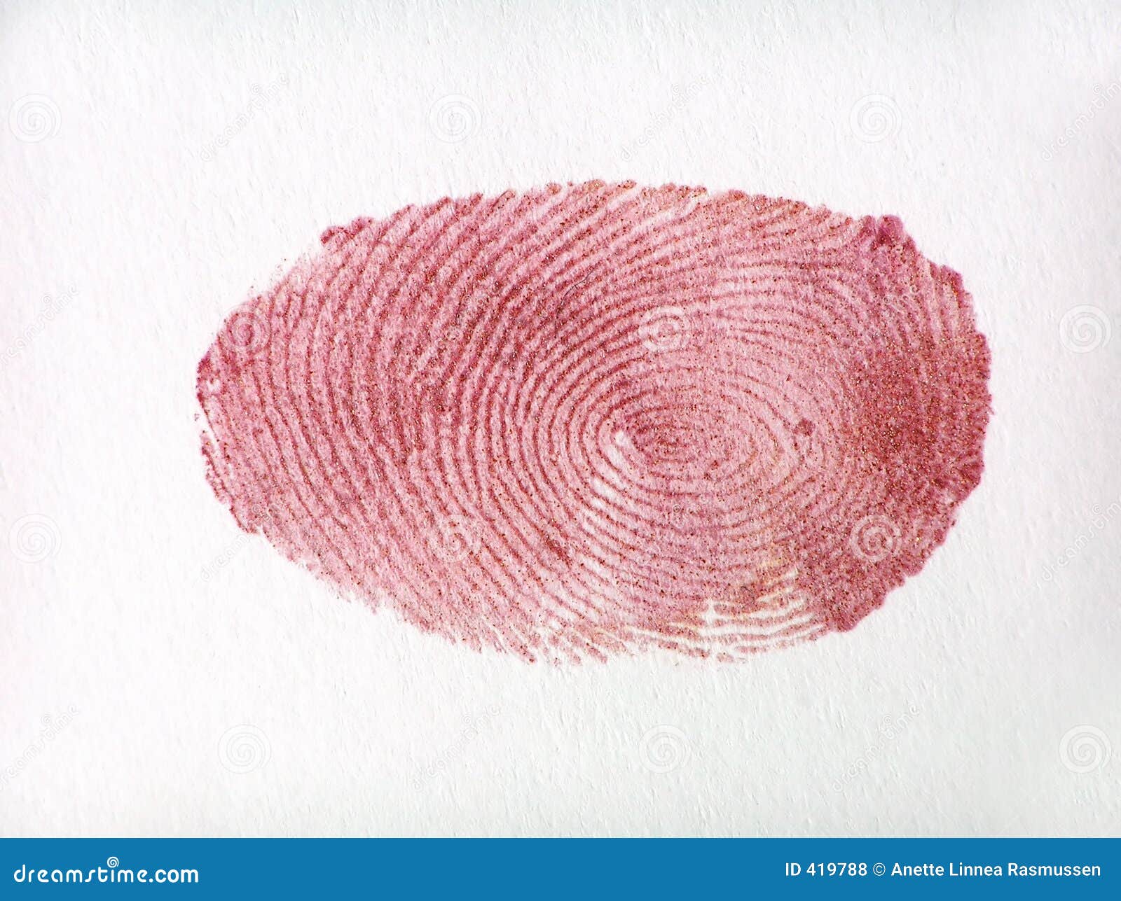 Red finger print stock photo. Image of macro, structure - 419788