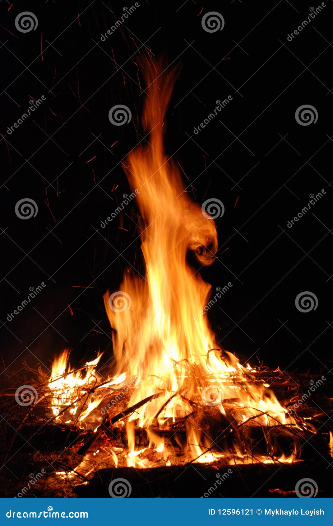Red fire stock image. Image of abstract, blazing, blaze - 12596121