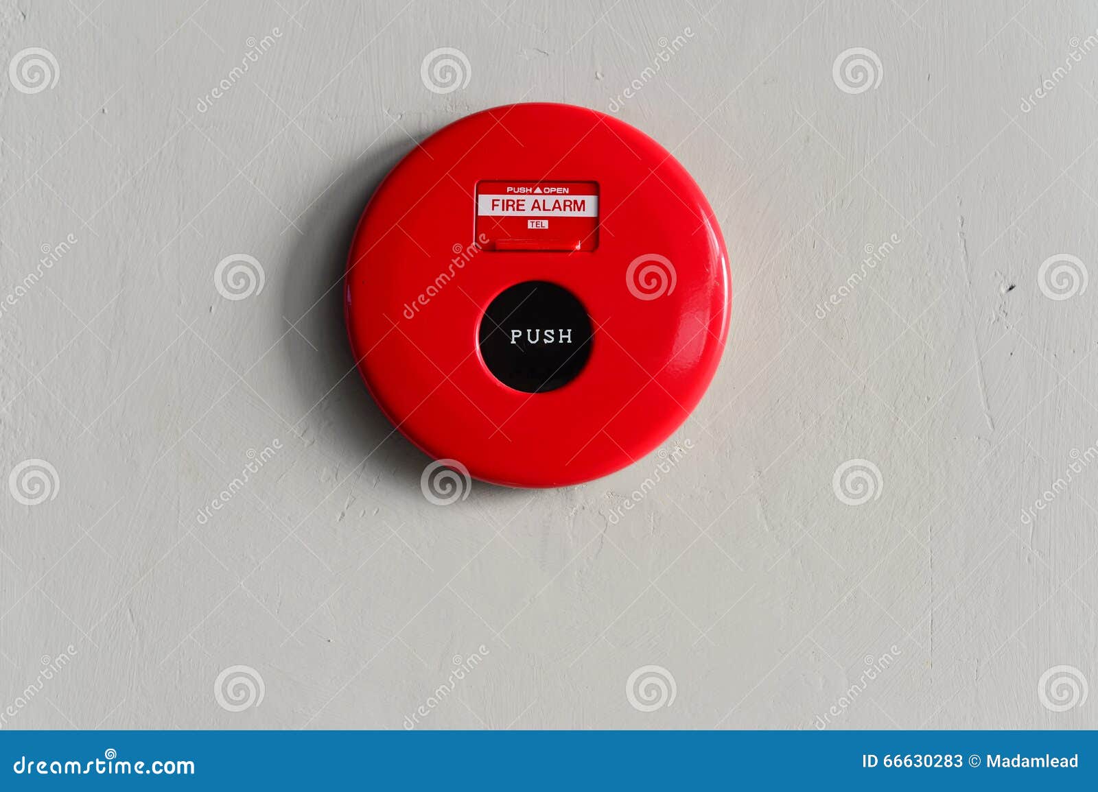Red fire alarm box stock image. Image of white, safe - 66630283