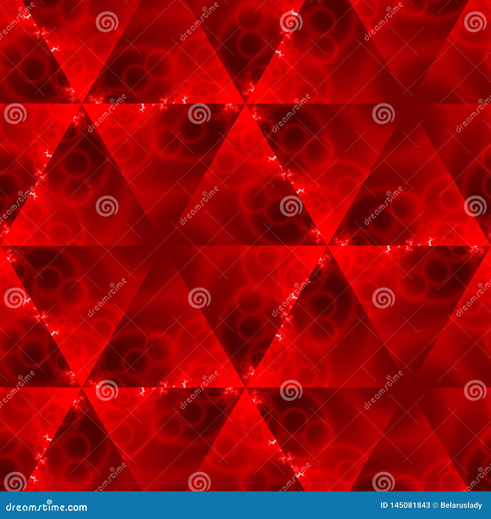 Red Fire Cotton Fabric Texture, Vibrant Triangles Wallpaper Background ...