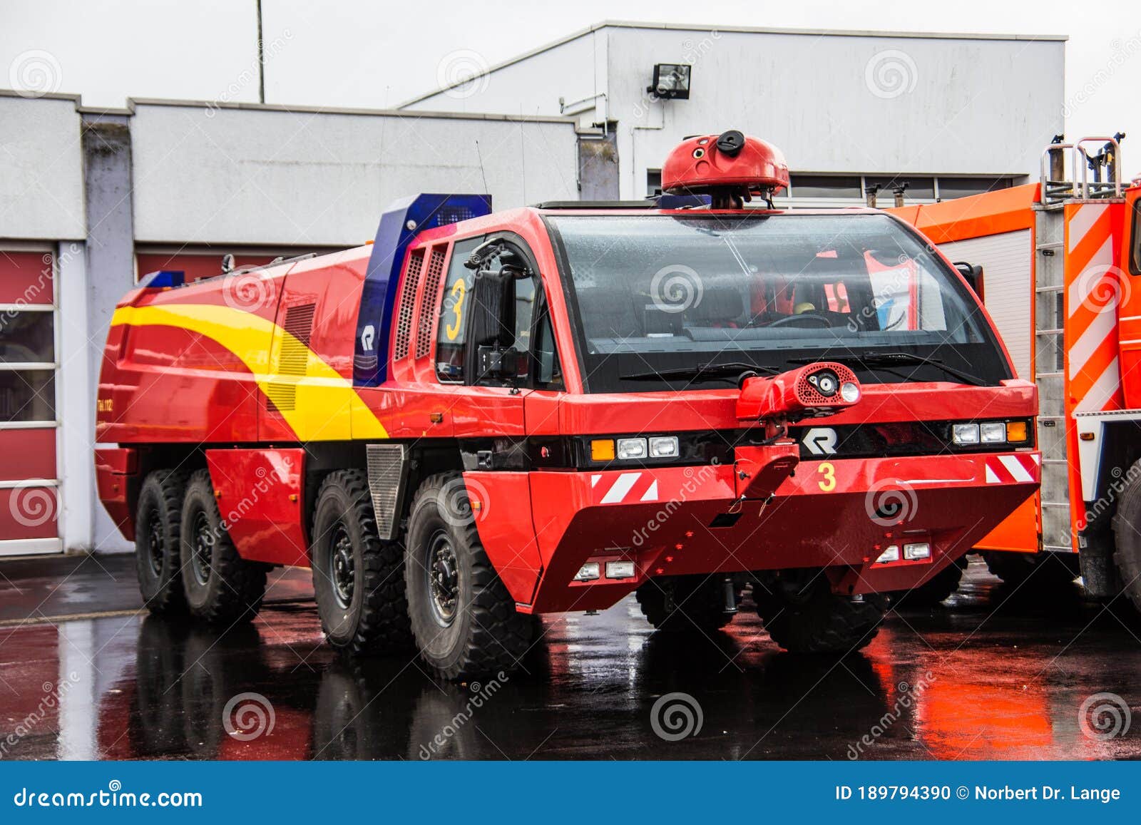 Airfield Fire Fighting Appliance From Airservices Australia. Editorial ...