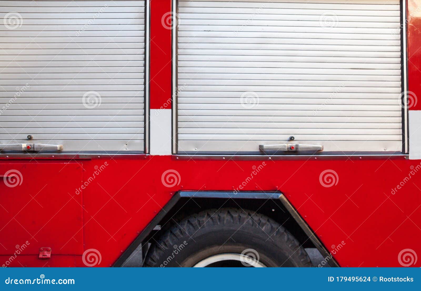 Red fire engine stock photo. Image of fireman, appliance - 179495624