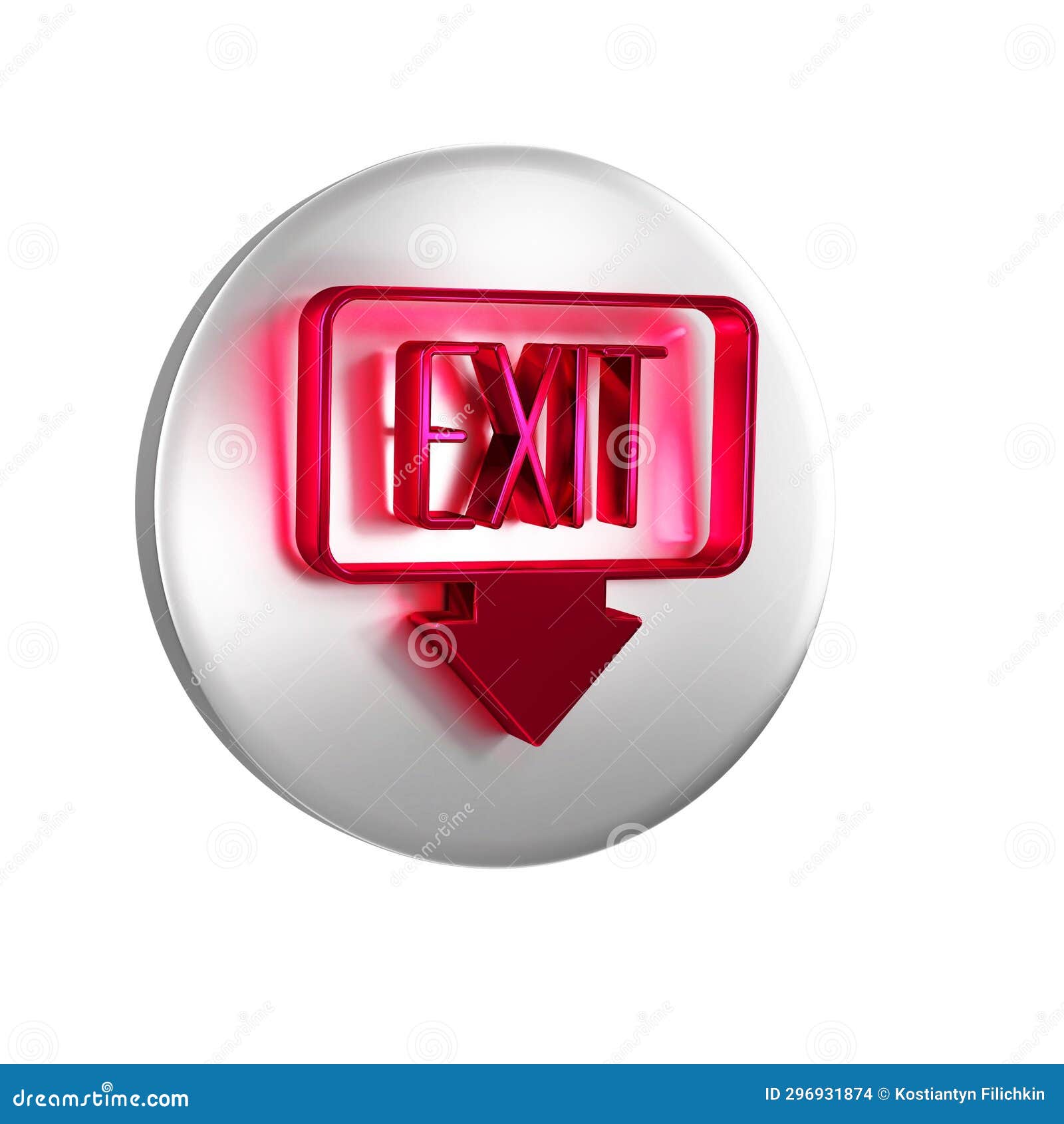 Exit Transparent Icon. Exit Symbol Design From Hotel Collection. Vector ...