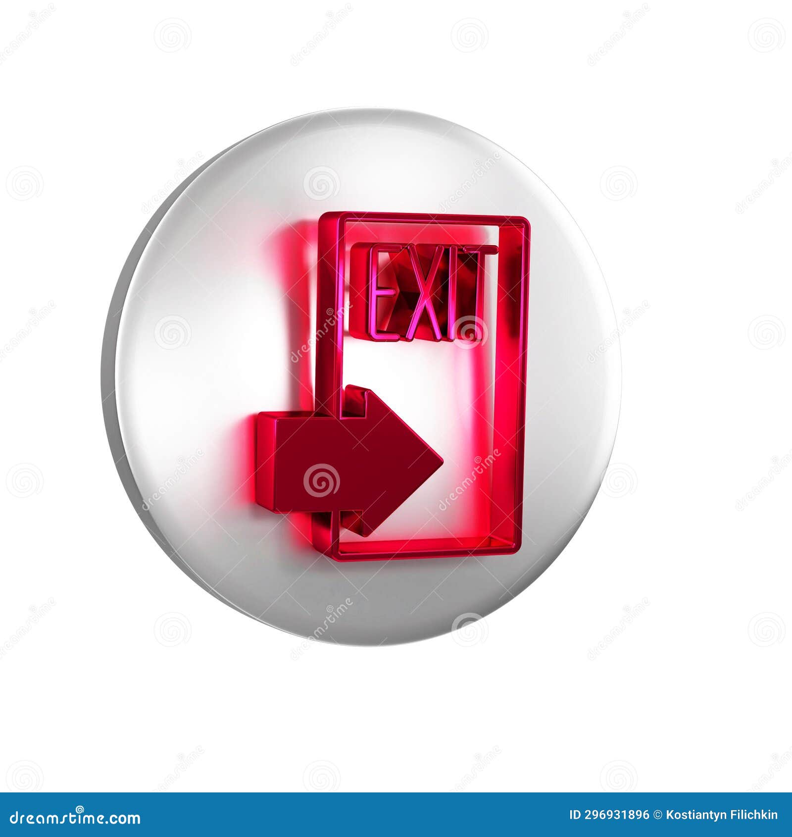 Exit Transparent Icon. Exit Symbol Design From Hotel Collection. Vector ...