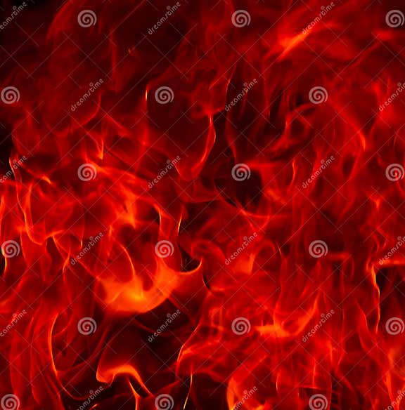 Red Fire Flames of Hell stock photo. Image of texture - 11337316