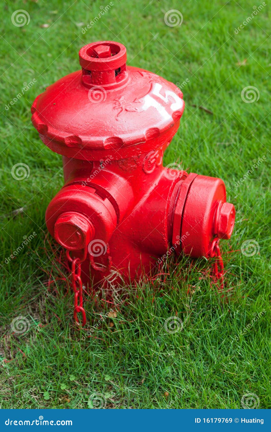 Red Fire Hydrant stock image. Image of water, extinguish - 16179769