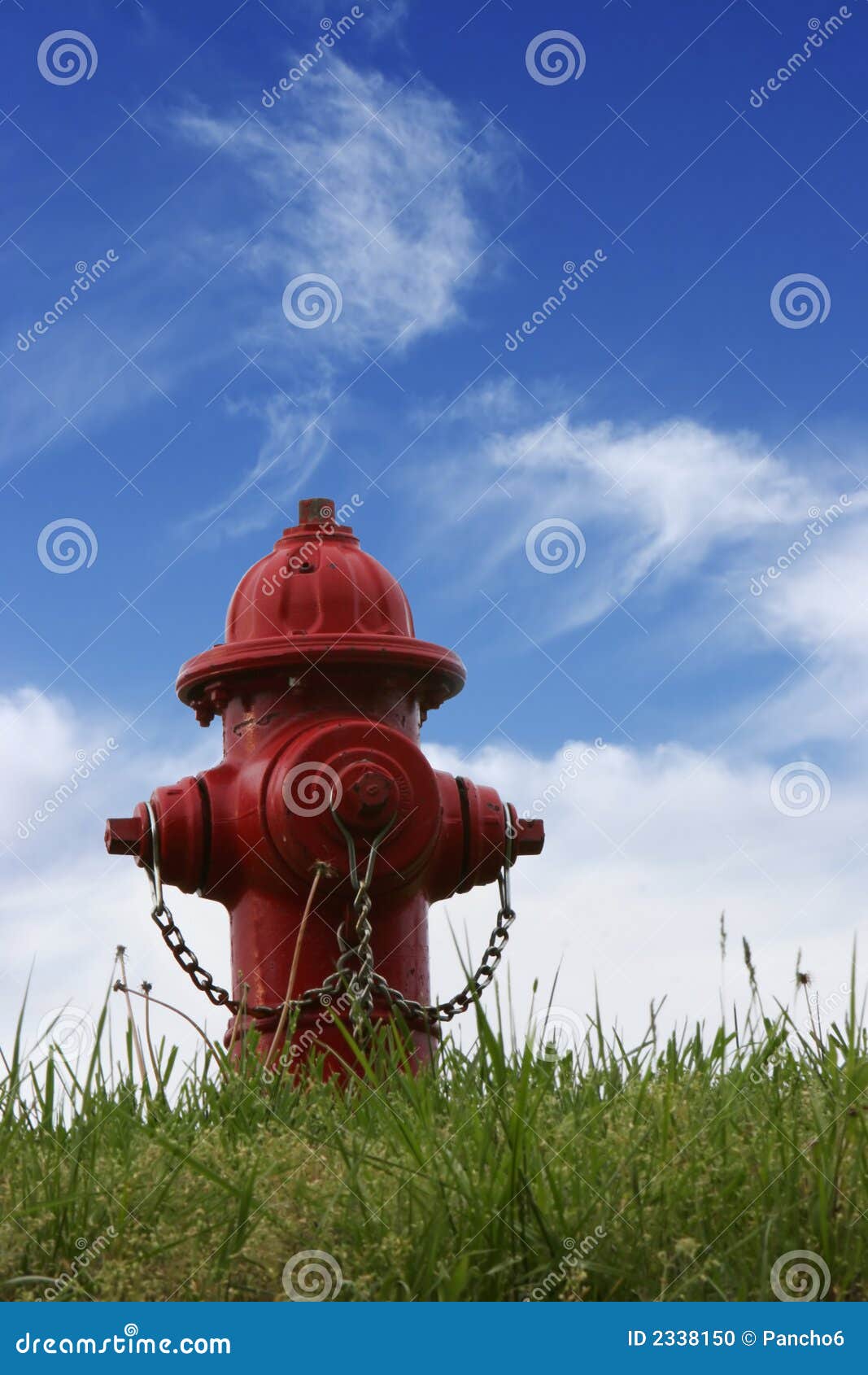 Red Fire Hydrant stock photo. Image of hill, hydrant, outdoors - 2338150