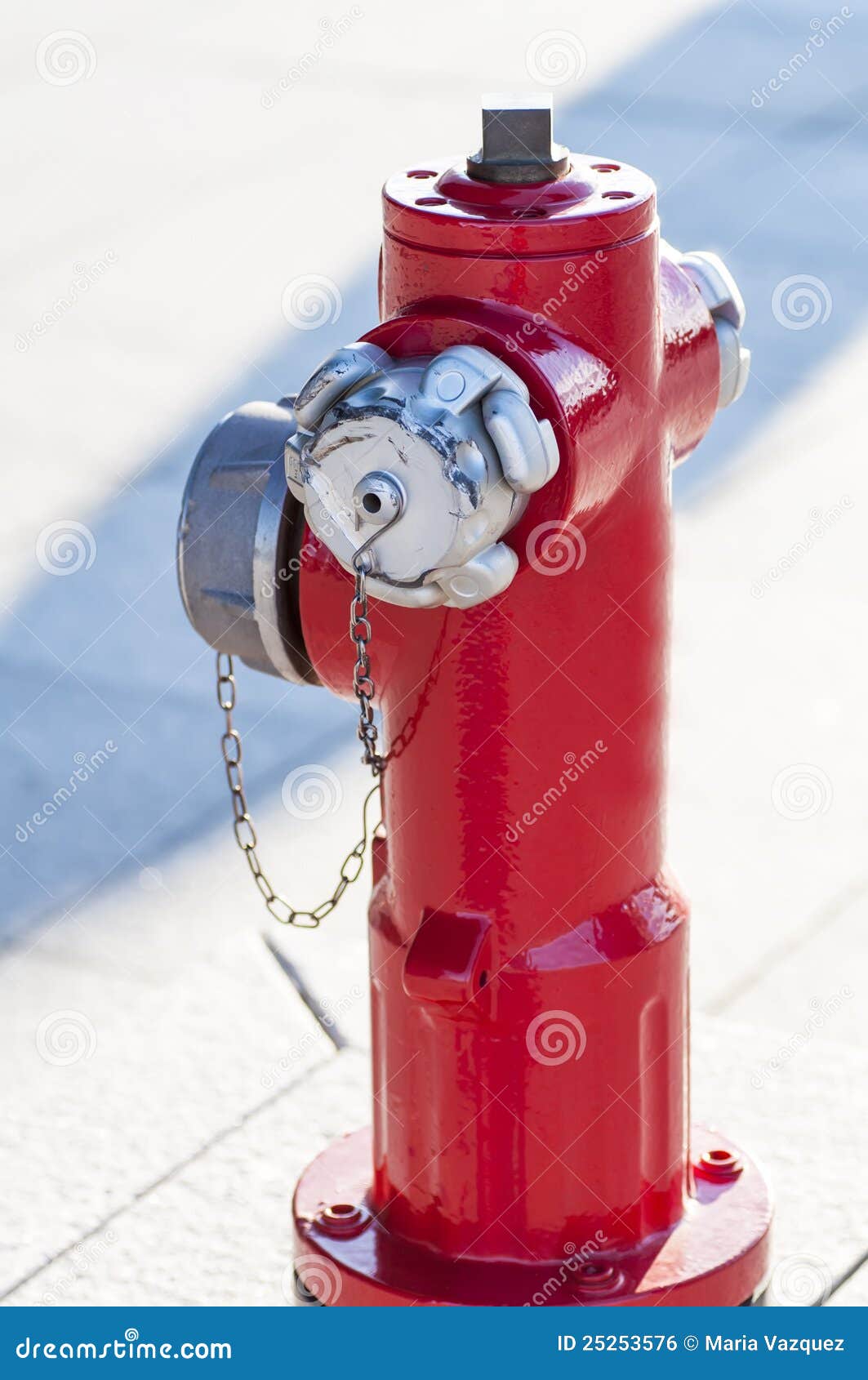 Red fire hydrant stock photo. Image of object, protect - 25253576