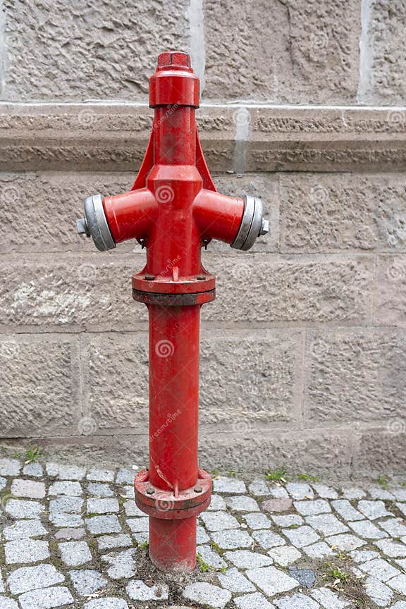 A red fire hydrant stock image. Image of architecture - 326320073