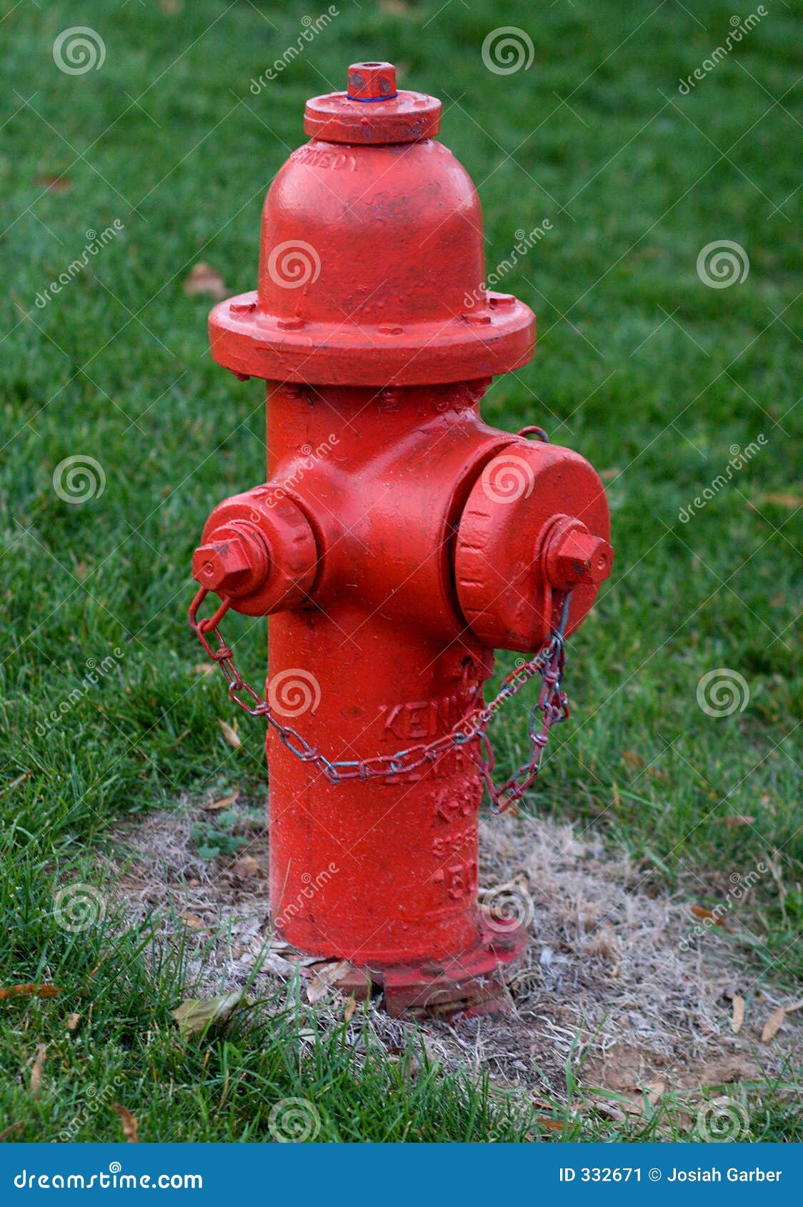 Red Fire Hydrant stock image. Image of plug, utility, blaze - 332671
