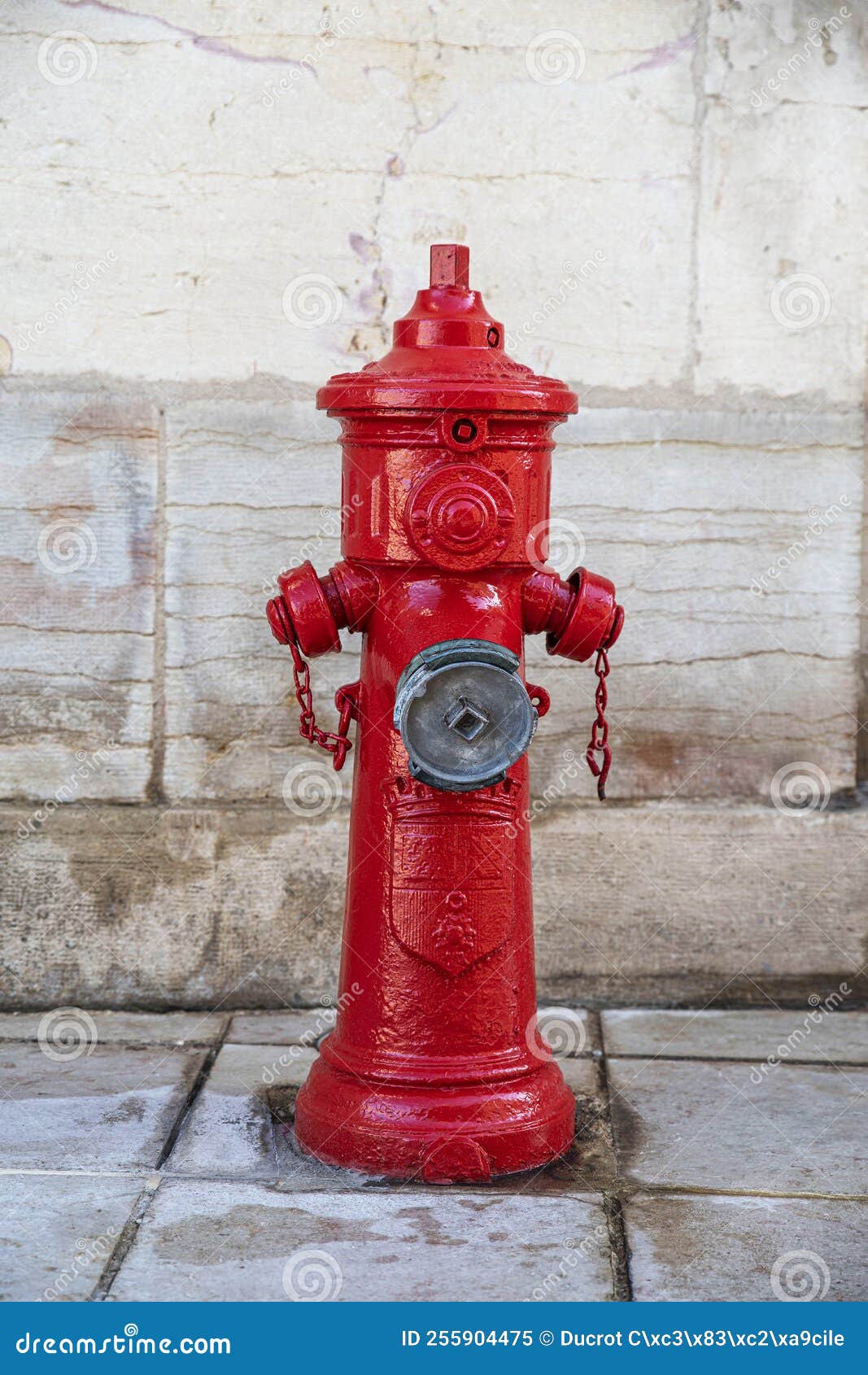 Red fire hydrant stock image. Image of terminal, city - 255904475
