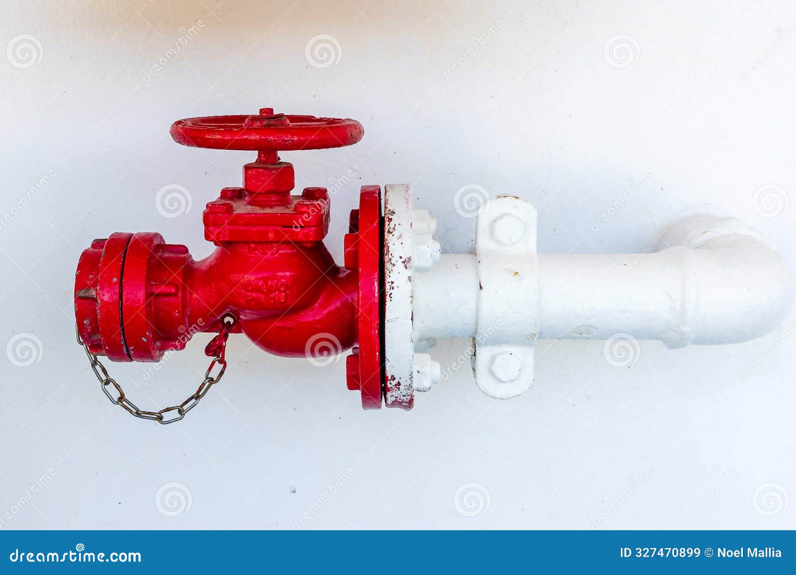 Red fire hydrant stock image. Image of malta, tube, safety - 327470899