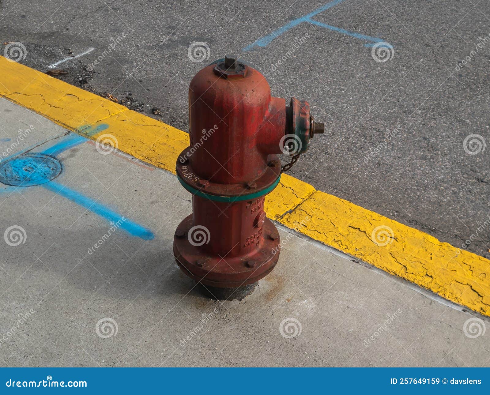 Fire hydrant stock image. Image of source, road, hydrant - 257649159