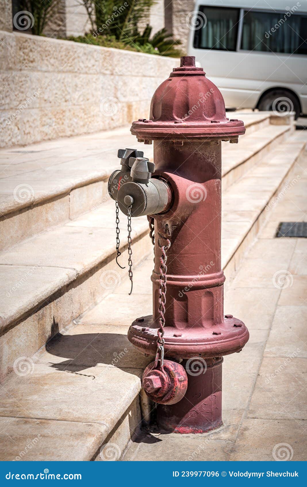 Red fire hydrant stock photo. Image of extinguish, rescue - 239977096