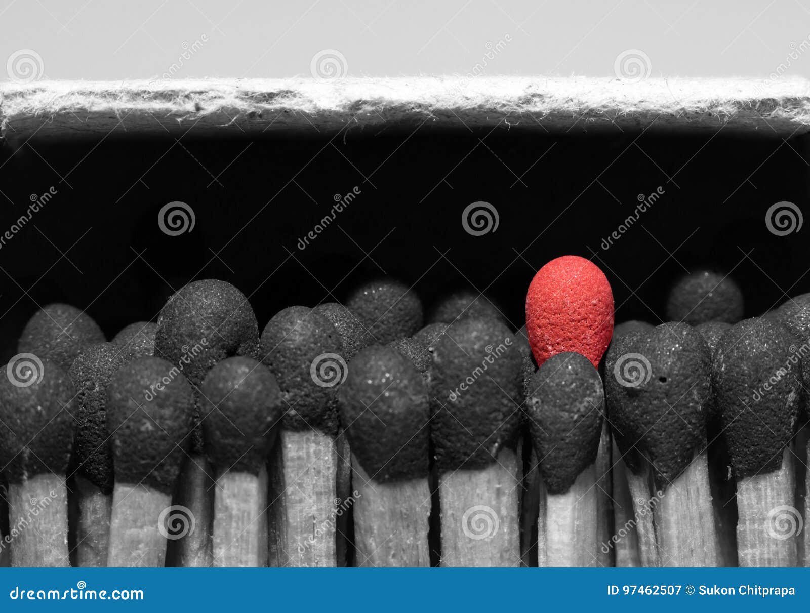 Red fire match stock image. Image of match, matchbox - 97462507