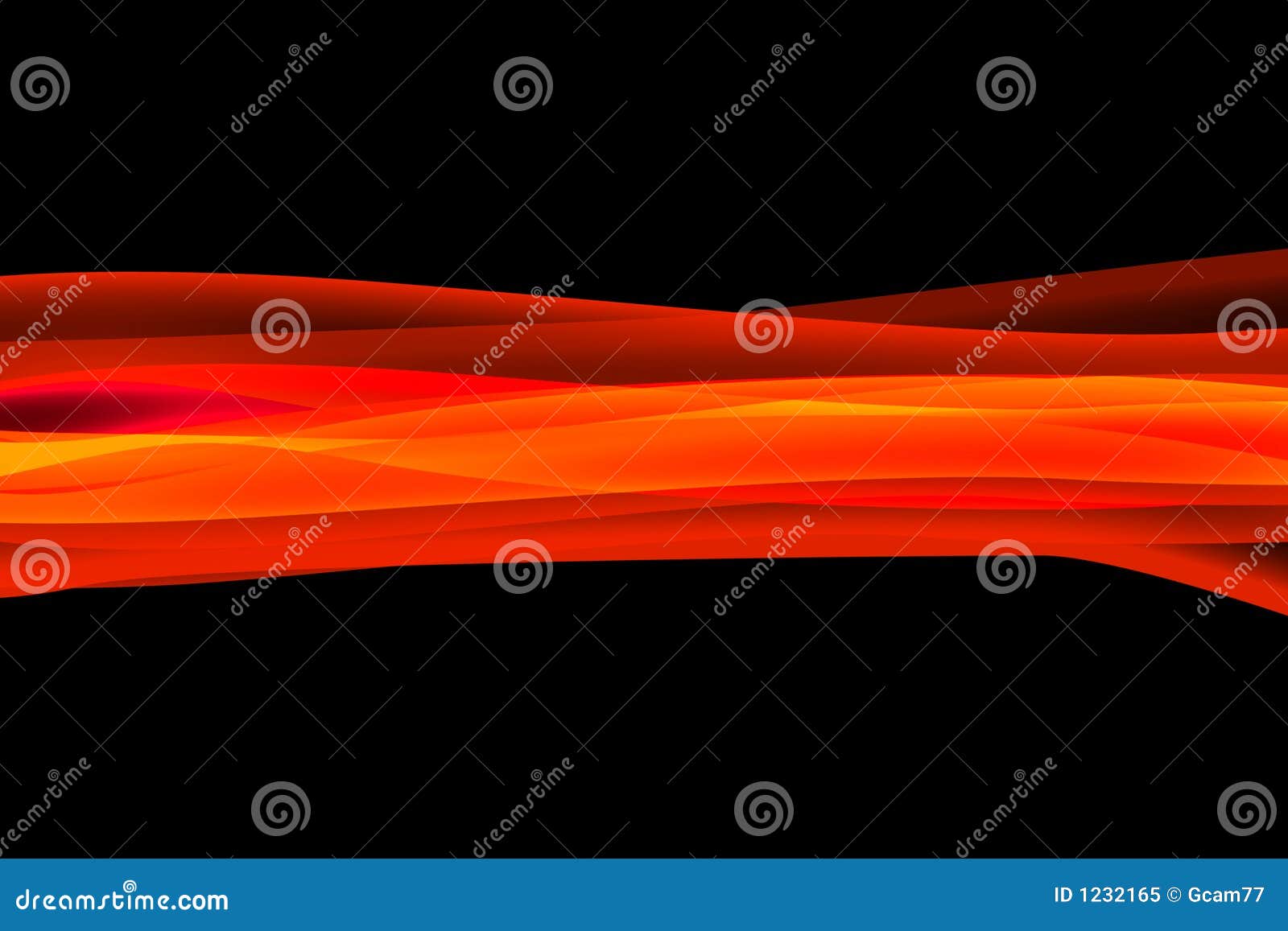 Red fire ribbons stock illustration. Illustration of flare - 1232165