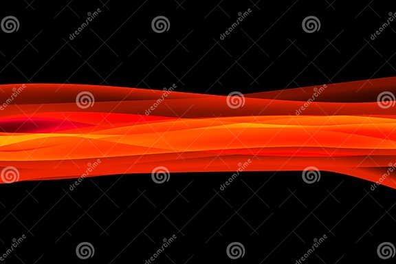Red fire ribbons stock illustration. Illustration of flare - 1232165
