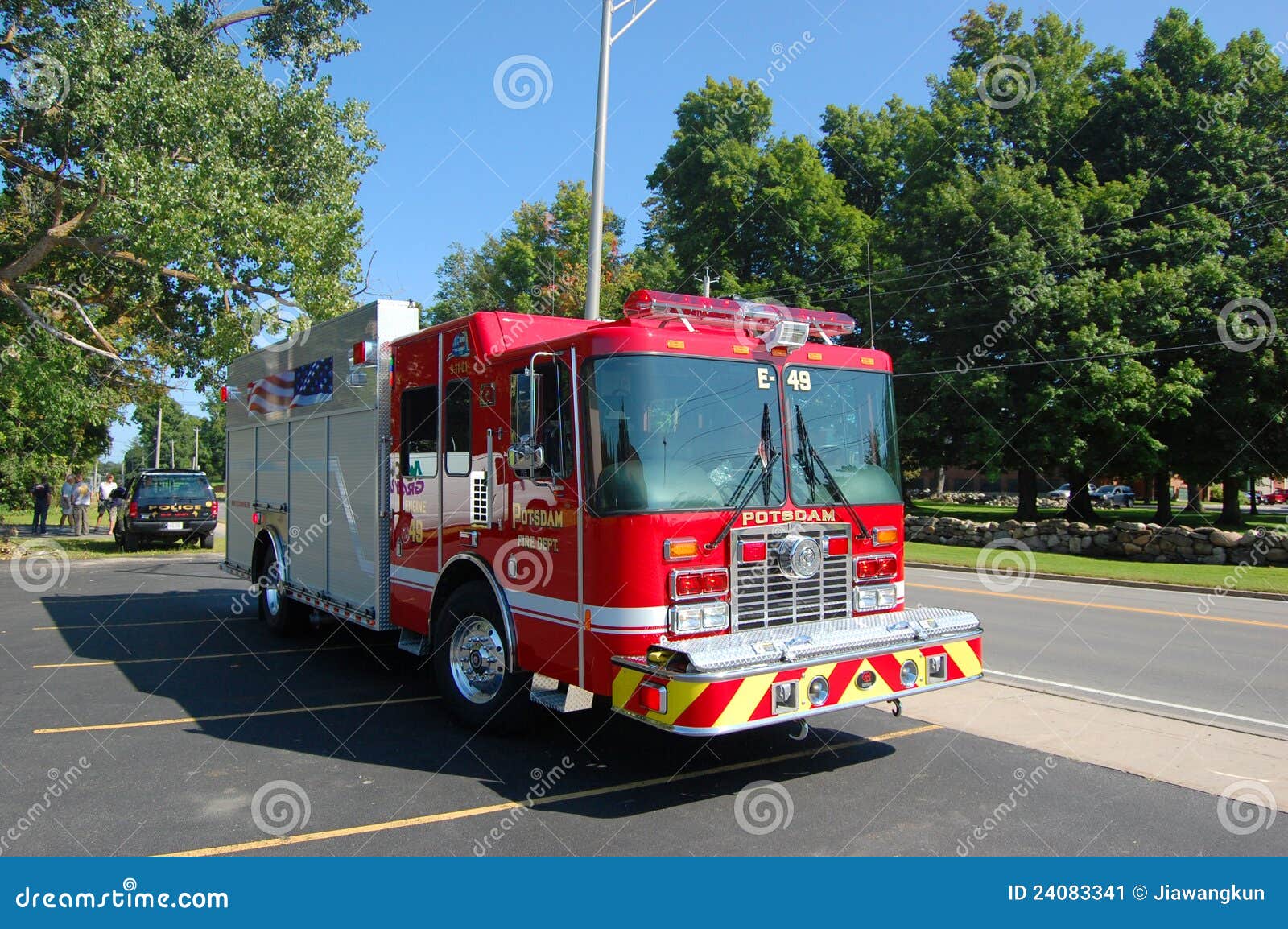 Red Fire Truck editorial photo. Image of light, vehicle - 24083341