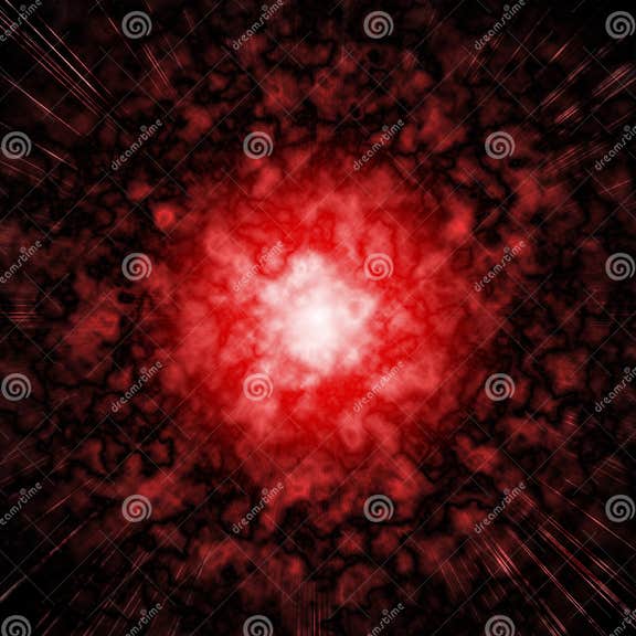 Red fireball stock illustration. Illustration of astronomy - 4368216