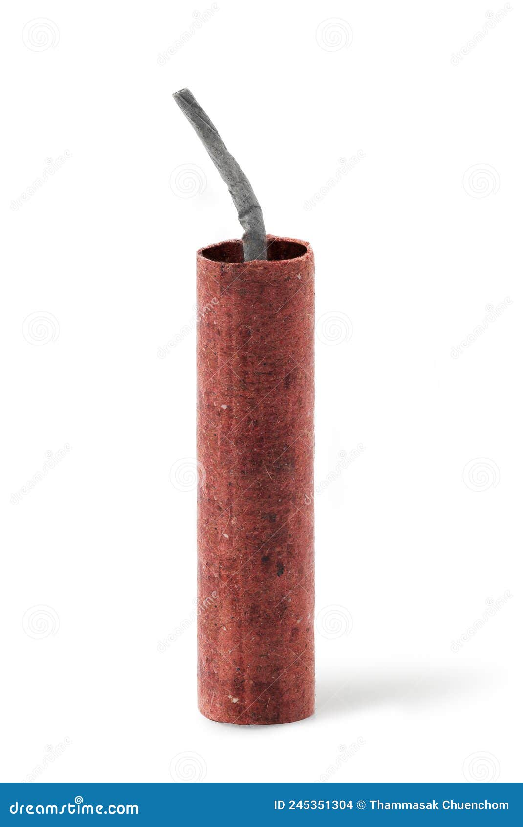 Red Firecrackers or Red Dynamite Sticks on White Stock Photo - Image of ...