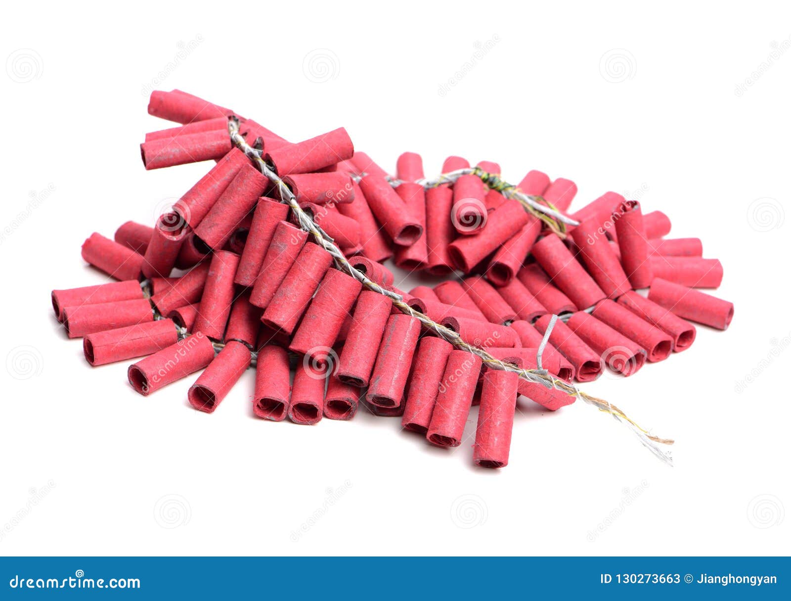Red firecrackers stock image. Image of culture, white - 130273663