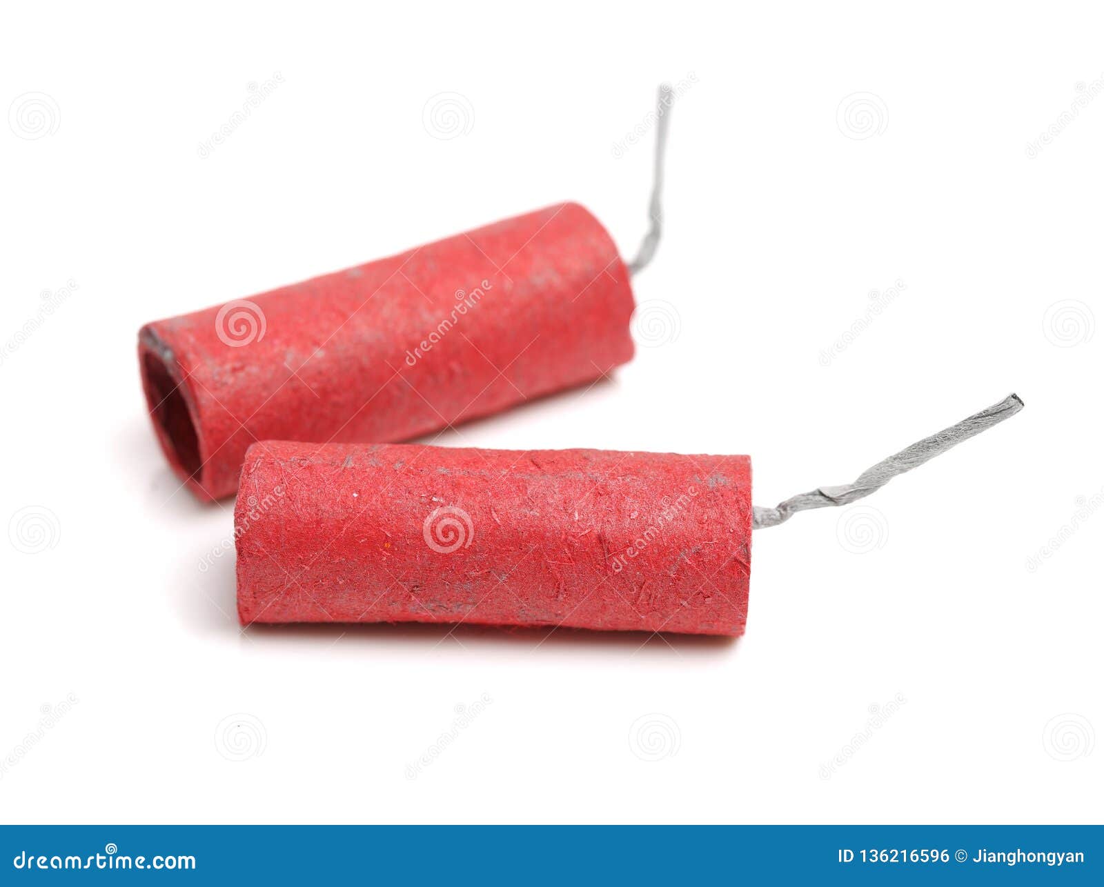 Red firecrackers stock photo. Image of event, firework - 136216596