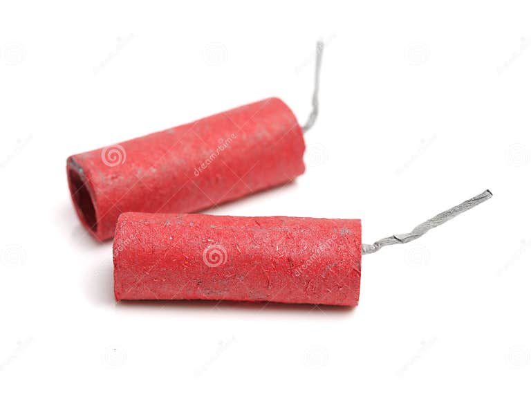 Red firecrackers stock photo. Image of event, firework - 136216596