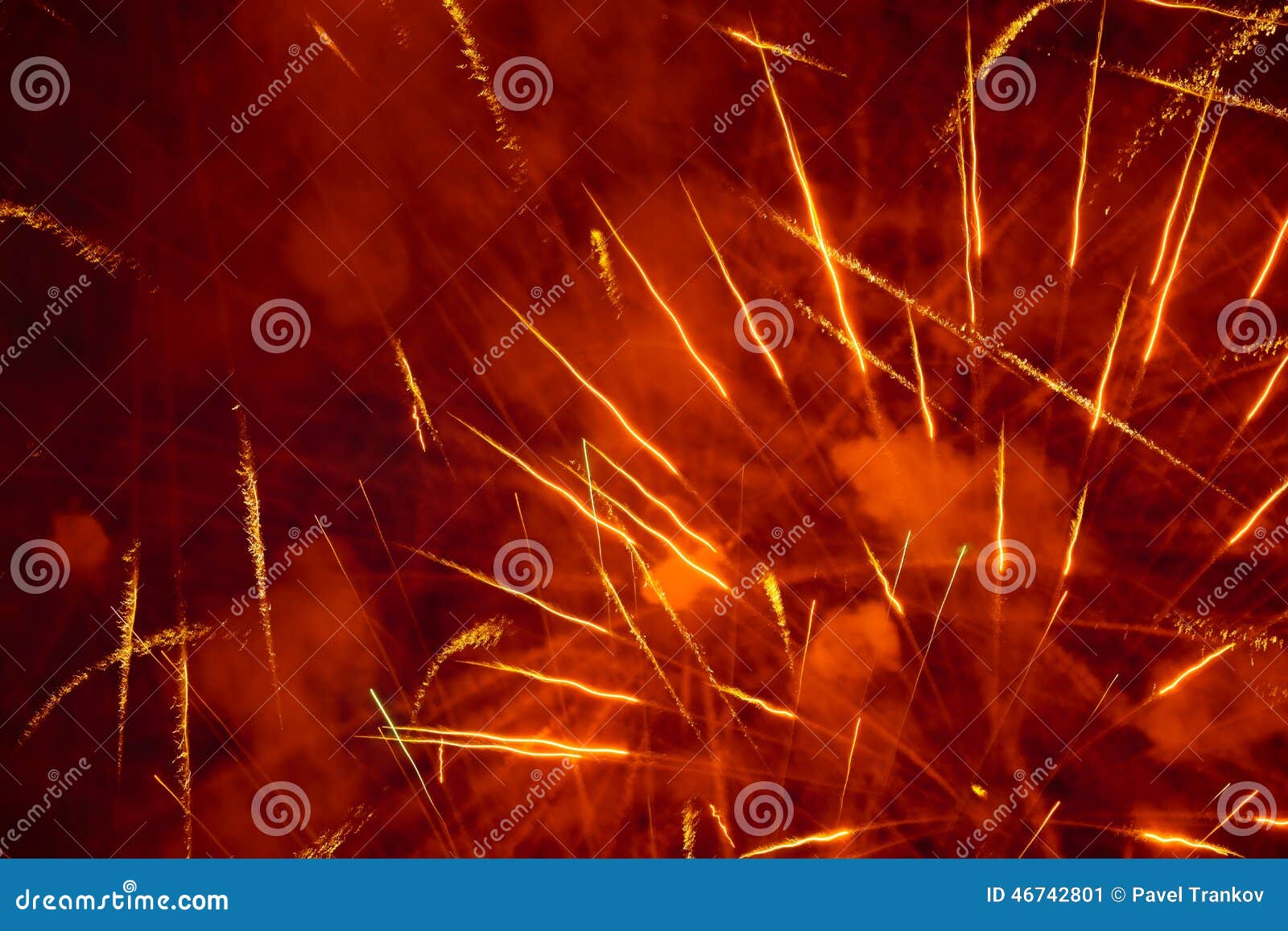 Red Firework Sparks Background Stock Image - Image of energy, light ...