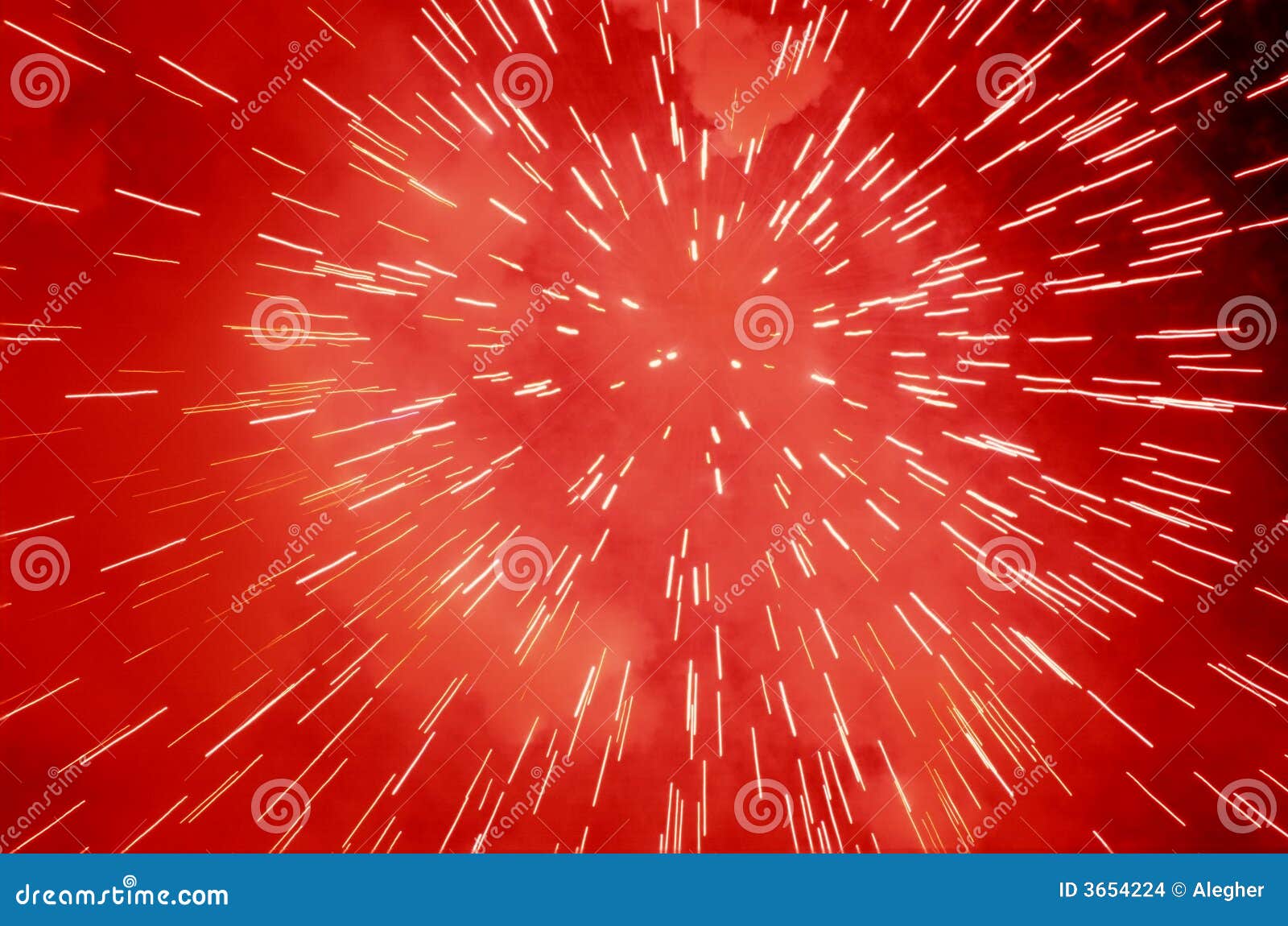 Red fireworks stock photo. Image of celebration, light - 3654224