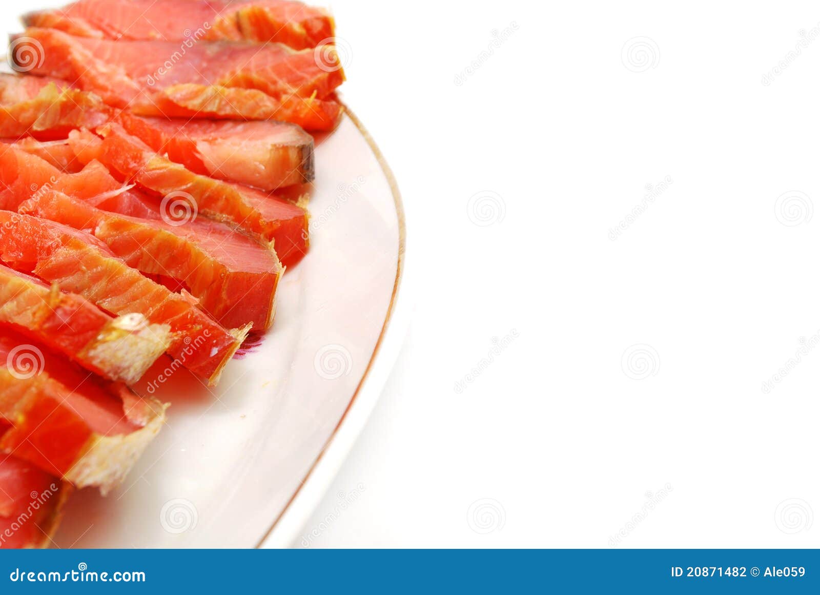 Red Fish Dish Corner stock photo. Image of ornate, piece - 20871482