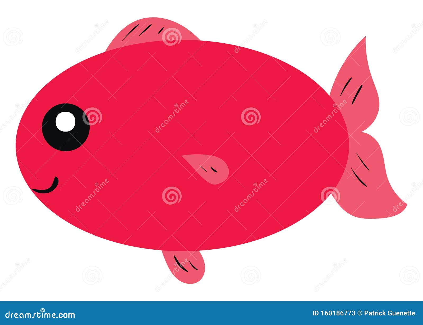 Red Fish, Illustration, Vector Stock Vector - Illustration of japanese ...