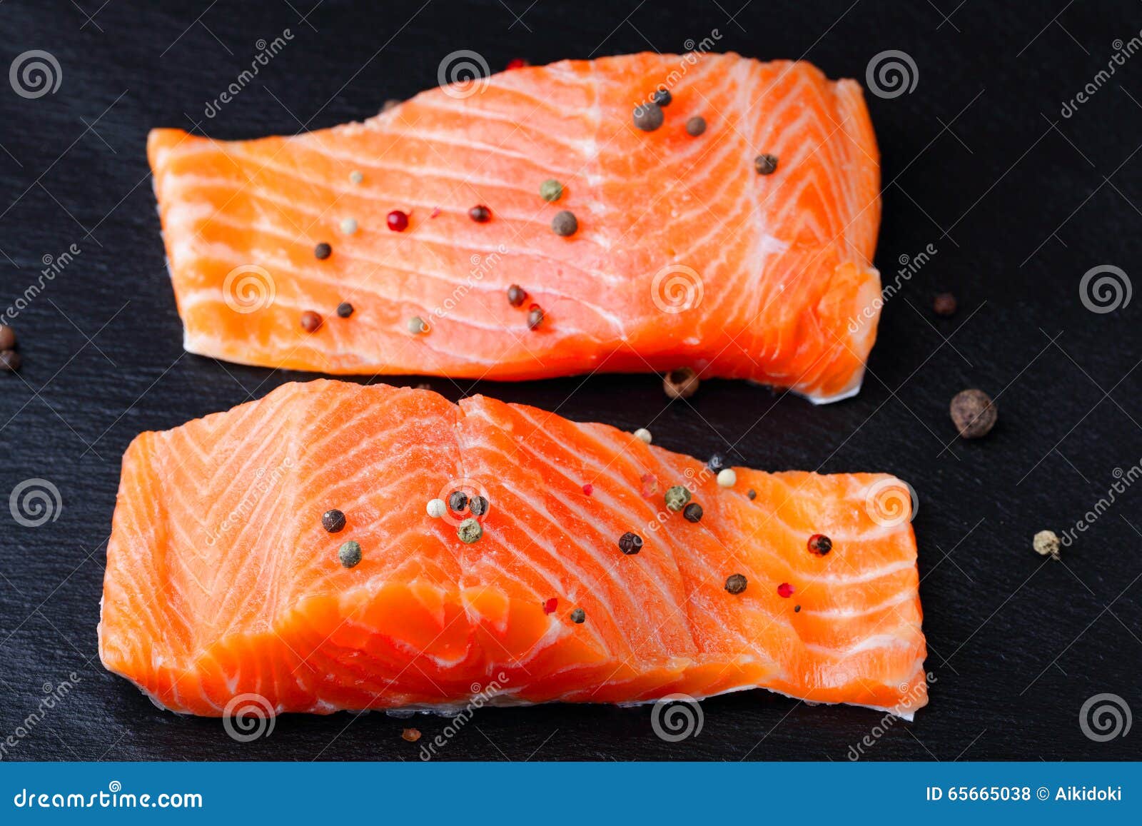 Red fish on a slate stock photo. Image of meal, ingredient - 65665038
