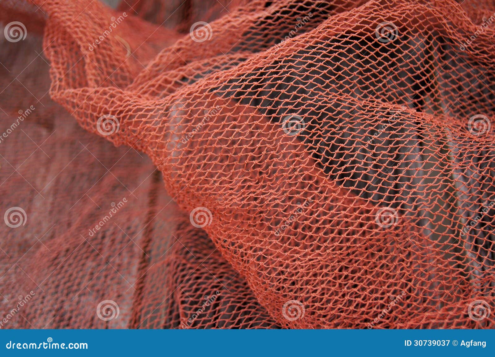 Red fishnet stock image. Image of equipment, color, marine - 30739037