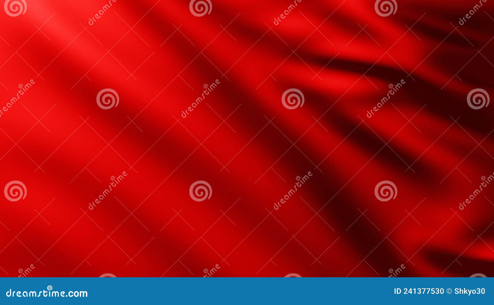 Red Flag Fullscreen Background in the Wind with Waves Stock ...