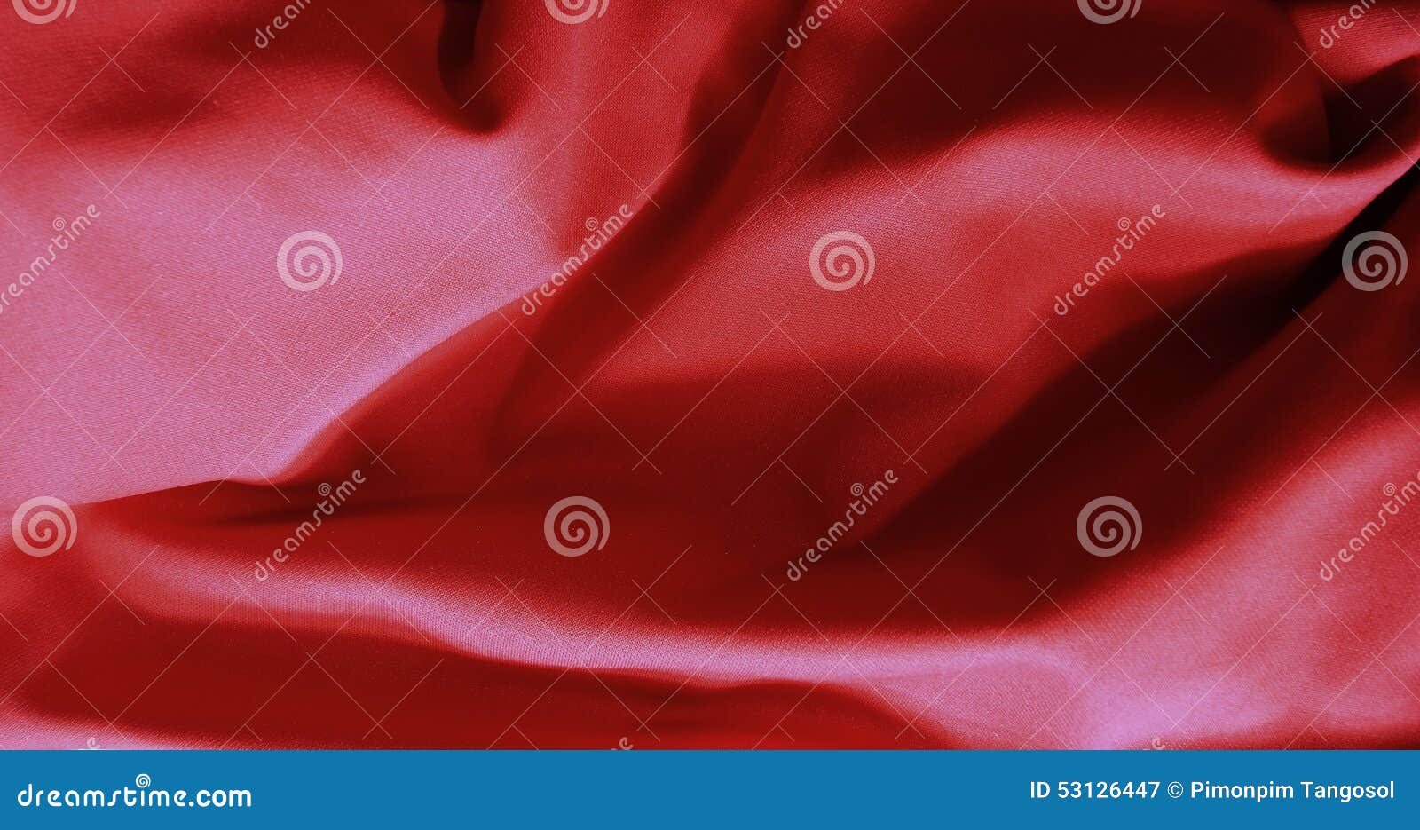 Red Flag Pattern on the Fabric Texture Stock Image - Image of creative ...