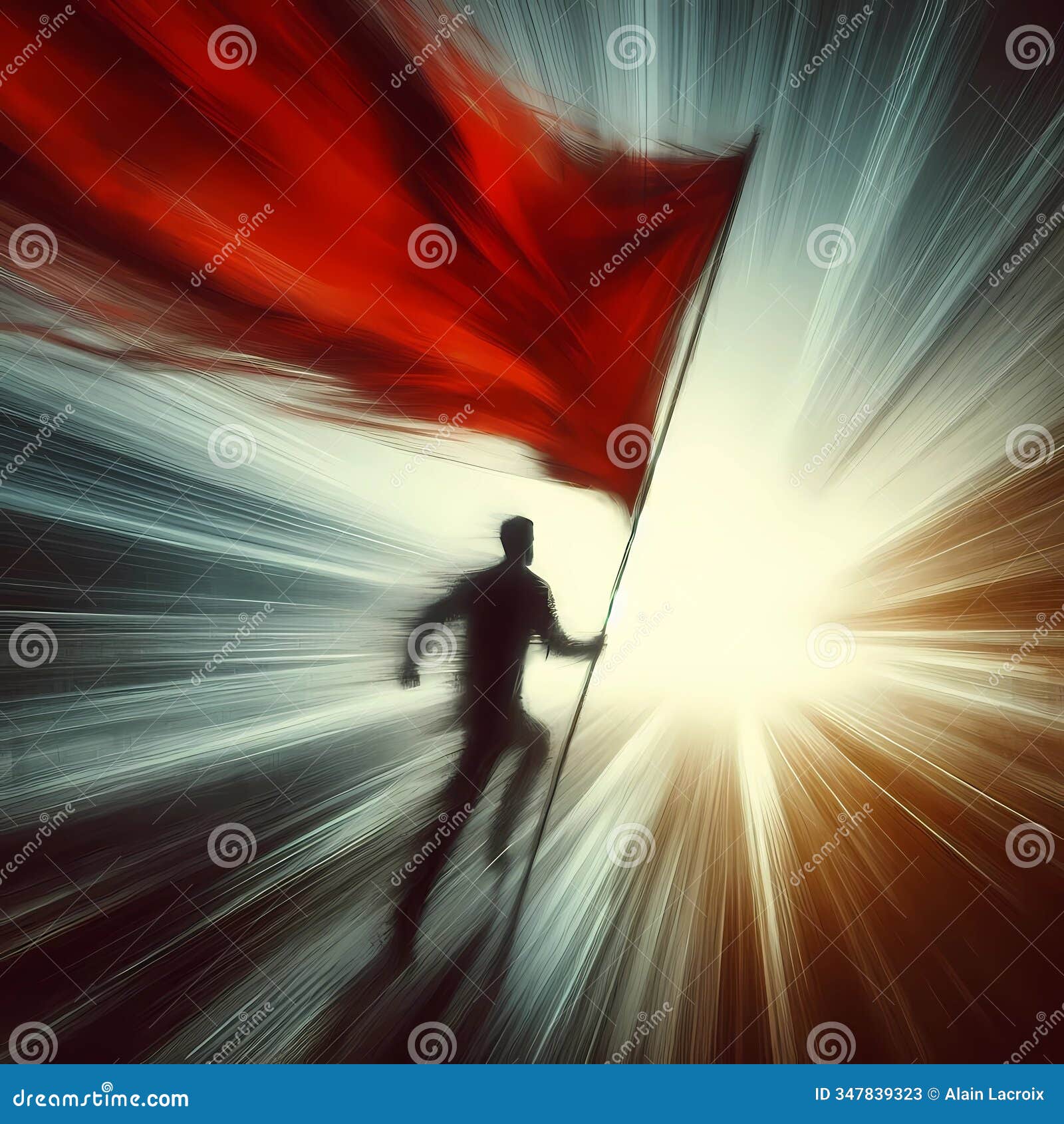 Violent Revolution, Uprising And Unrest In USA Vector Illustration ...